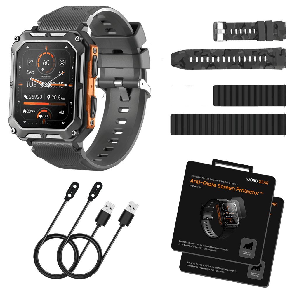 Indestructible Smartwatch [Bundle Upgrade] – Njord Gear Co.