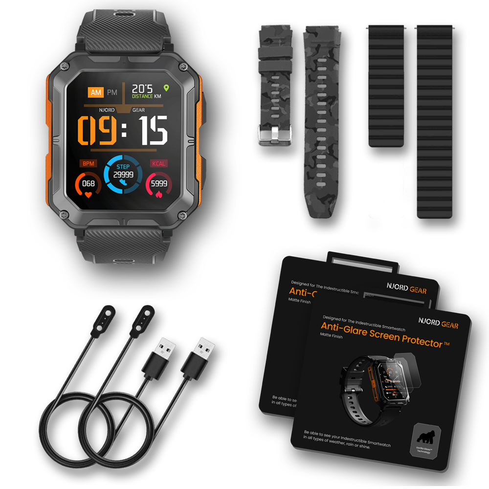 The Indestructible Smartwatch [Ultimate Bundle] – Njord Gear Co.